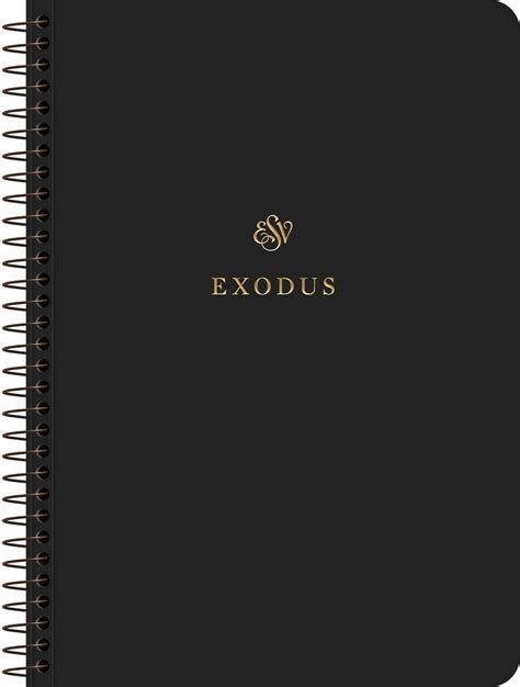 Esv Scripture Journal Spiral Bound Edition Exodus By Esv