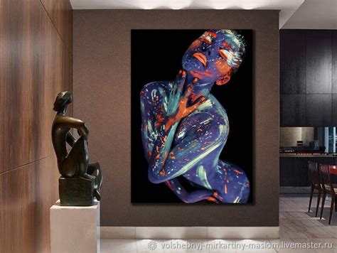 Картина маслом девушка ню Портрет ручной работы в интернет магазине на Ярмарке Мастеров