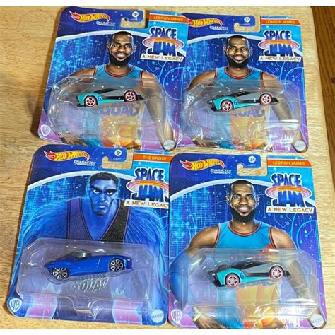 Hot Wheels Toys 4 Hotwheels Space Jam A New Legacy Cars 3 Lebron