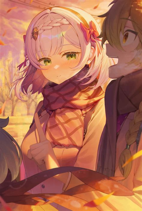 Dl Dl 6ix Aether Genshin Impact Noelle Genshin Impact Paimon