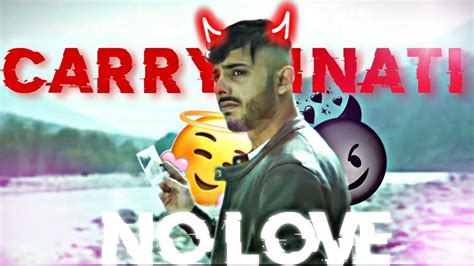 Carryminati X No Love Edit 😈🥵rush Max Youtube