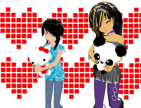 Mmd Hello Kitty Panda Dl By Shioku 990 On Deviantart