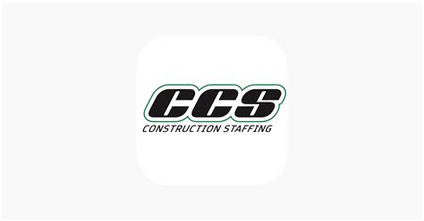 ‎ccs Construction Staffing On The App Store