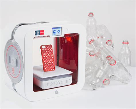 Ekocycle Cube By Will I Am Coca Cola D Prints Using Recycled Plastic Bottles