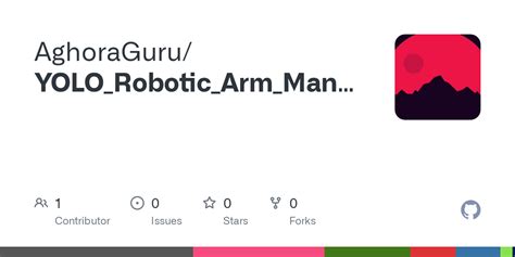 GitHub AghoraGuru YOLO Robotic Arm Manipulator
