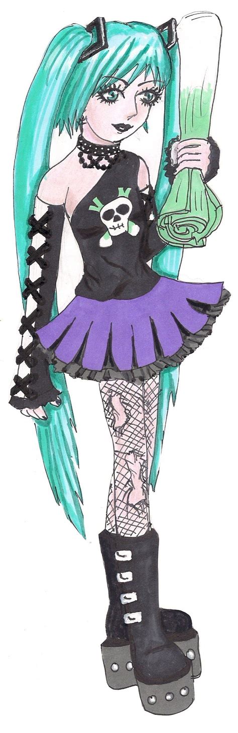Ero Gothic Miku By Cupcake Dreamer On Deviantart
