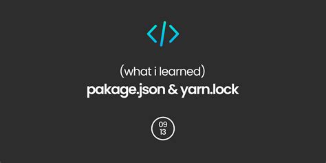 Pakagejson And Yarnlock