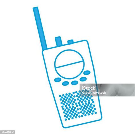 무 전기 발성 아이콘 개념에 대한 스톡 벡터 아트 및 기타 이미지 개념 거리가 먼 군사 Istock
