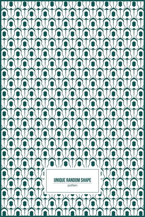 Unique Pattern Of Random Shape For Creative Background 21790407 Vector