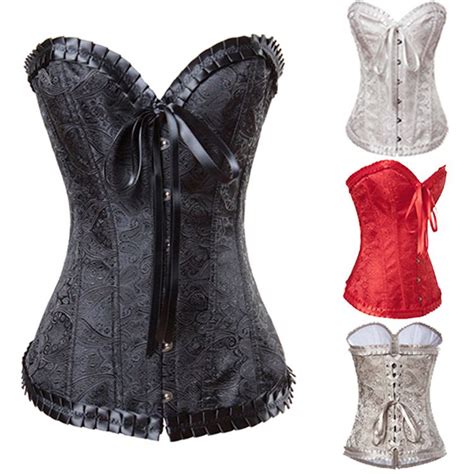 Best New Design Sexy Lace Waist Training Corsets Gothic Embroidery