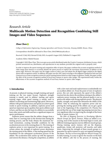 Pdf Multiscale Motion Detection And Recognition Combining Still