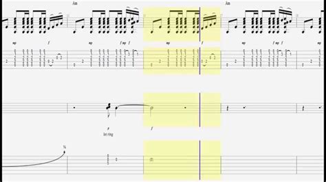Tenacious D Tribute Guitar And Solo Tab Hd Youtube