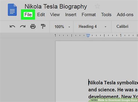 Ways To Download Google Docs WikiHow