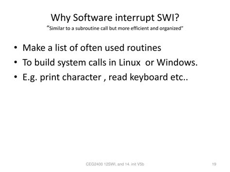 chapter 12 software interrupts swi and exceptions ppt download