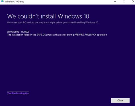 Cant Update To W10 Anniversary Update Solved Windows 10 Forums