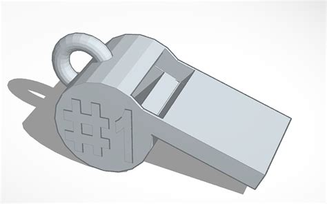 3d Design Nti 25 Whistle Tinkercad