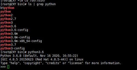 linux利用软链接快速切换python环境 有匪a 博客园