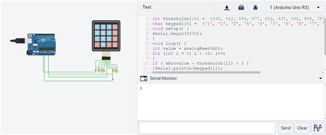 Problem In Using Matrix Keypad With One Pin Programming Arduino Forum