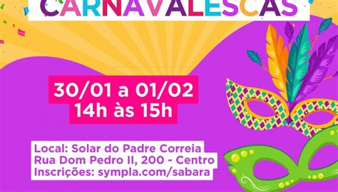 Cultura InscriÇÕes Abertas Para A Oficina Infantil De MÁscaras
