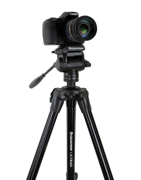 Celestron Ultima Pan Tilt Head Tripod Camera Concepts And Telescope