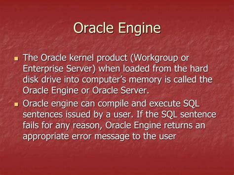 oracle intro ppt databases computer software and applications