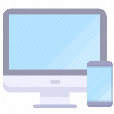 Computer Mobile Phone Icon Download On Iconfinder