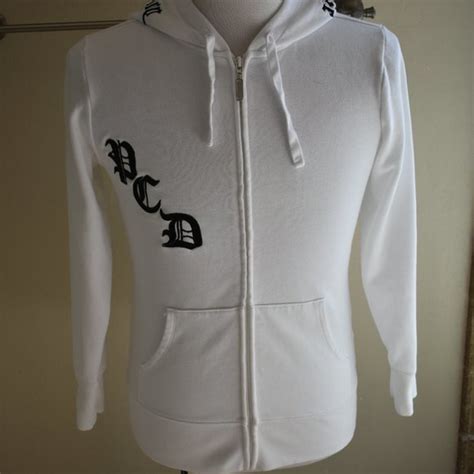 Tops Pcd Pussycat Dolls Hoodie Dont Cha Wish Your White Hoodie Jacket