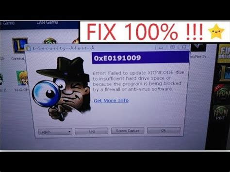 Fifa Online 3 XignCode Error 0xe0191009 0xE019100B FIX Update Terbaru 2018 YouTube