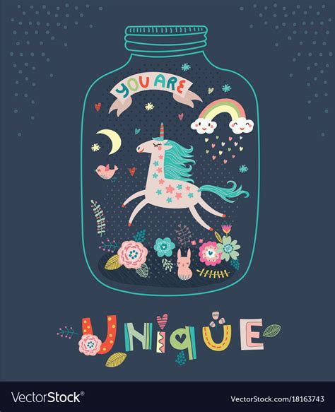 Unicorn Royalty Free Vector Image Vectorstock