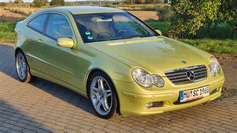 Mercedes Benz Klasa C Coupe C 180 Kompressor 143 Km 14432655682