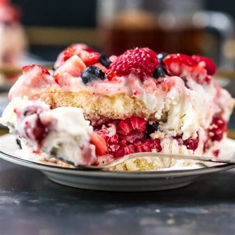 Triple Berry Tiramisu