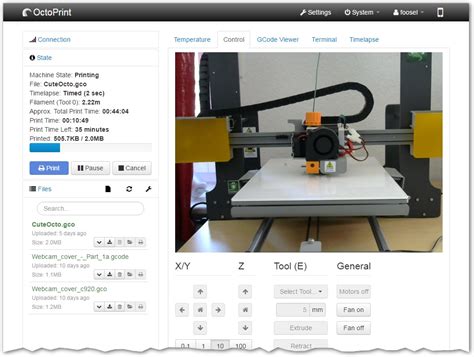 用docker安装octoprint 3d打印控制软件 创客出手