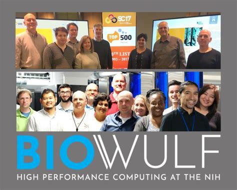 Feeding The Wulf Biowulf Turns 25 Nih Intramural Research Program