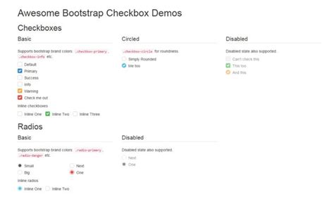 Best Free Js Libraries For Custom Radios And Checkboxes Designmodo