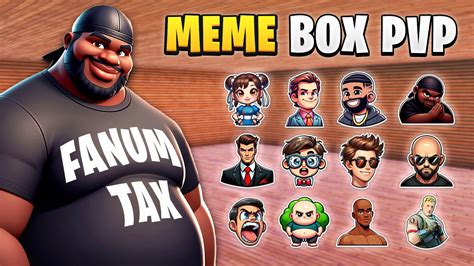 💀meme Box Pvp 📦 7598 1914 5539 By Raisabos Fortnite Creative Map Code Fortnitegg