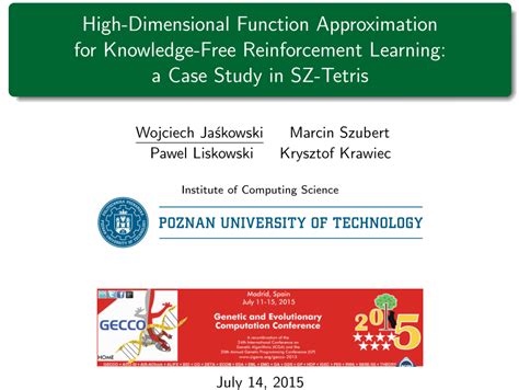 Pdf Presentation For High Dimensional Function Approximation For