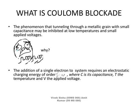 Ppt Coulomb Blockade Ph4101 Powerpoint Presentation Free Download
