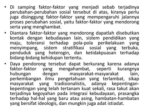 PPT PROSES PROSES PERUBAHAN HUKUM DAN PERUBAHAN SOSIAL PowerPoint