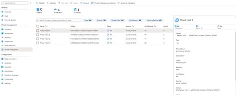 Azure Sentinel Adding Threat Indicators Manually