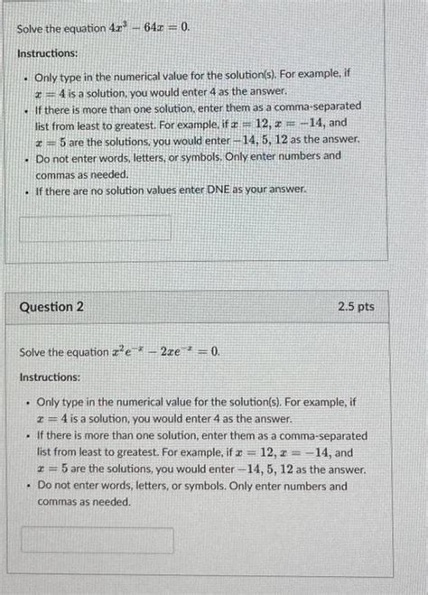 Solved Solve 2sinx−10 On The Interval 02π