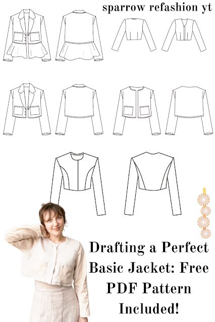 Step By Step Jacket Drafting Tutorial With Pattern Hacks And Free Pdf