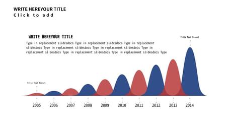 Line Graph Diagram With Red And Blue Color Scheme Google Slide Theme And Powerpoint Template