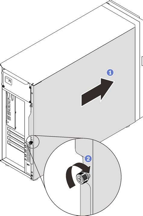 Install The Server Cover St250 V2 Lenovo Docs