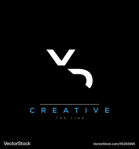 Xp Creative Monogram Logo Royalty Free Vector Image