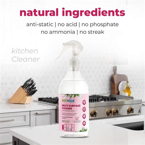 Buy Natural Multi Surface Cleaner Liquid 500ml Econice