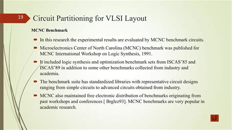 Circuit Partitioning For Vlsi Layout Presented By Oveis Dehghantanha Ppt