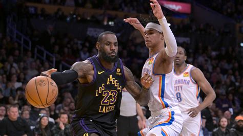 Oklahoma City At Los Angeles Lakers Odds Picks And Predictions