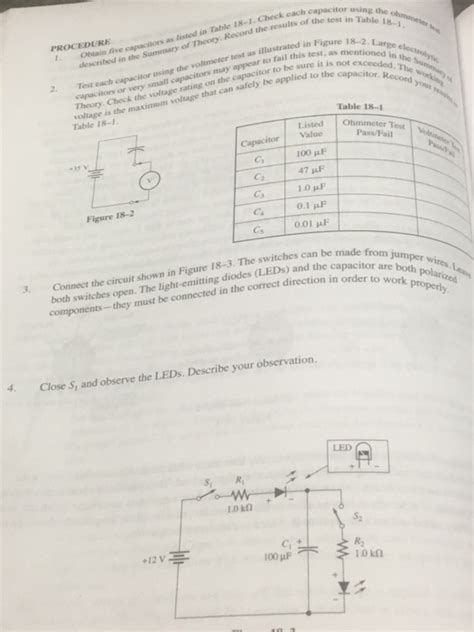 18 capacitors name date class reading text sections