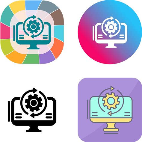 Synchronization Icon Design 44895951 Vector Art At Vecteezy