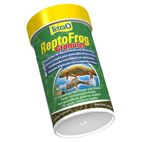 Tetra ReptoFrog основной корм для водных лягушек и тритонов в гранулах ...